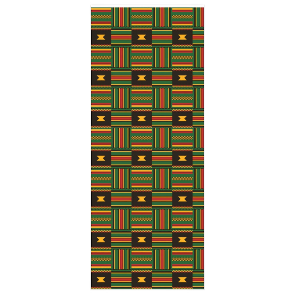 Kente Pattern Wrapping Paper – Ankara Drip